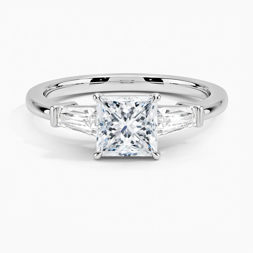 Trifecta Princess Lab Grown Diamond Engagement Ring